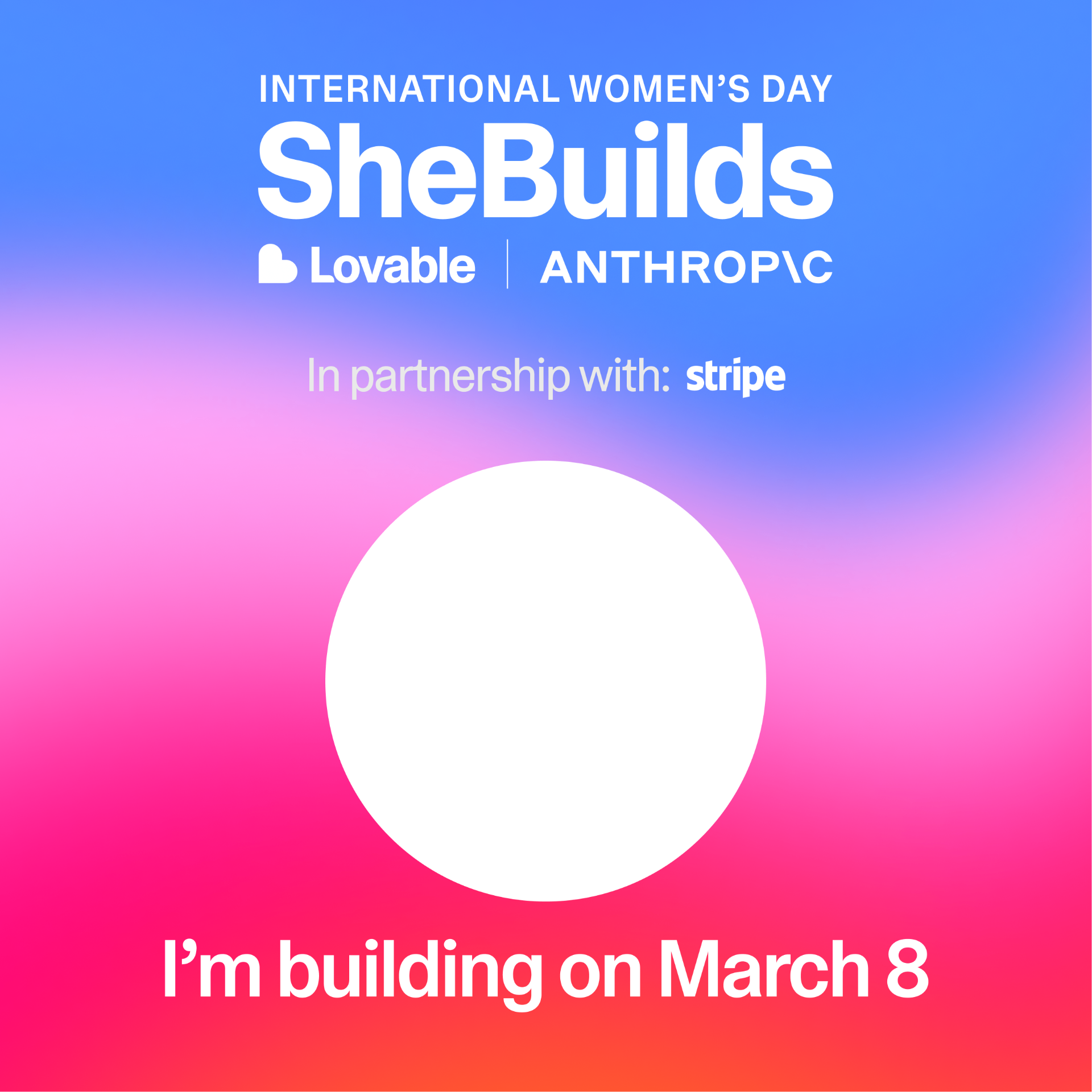 SheBuilds on Lovable
